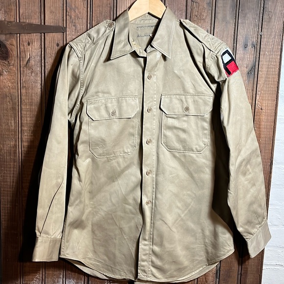 Shirts | Vintage 1958 Military Shirt | Poshmark